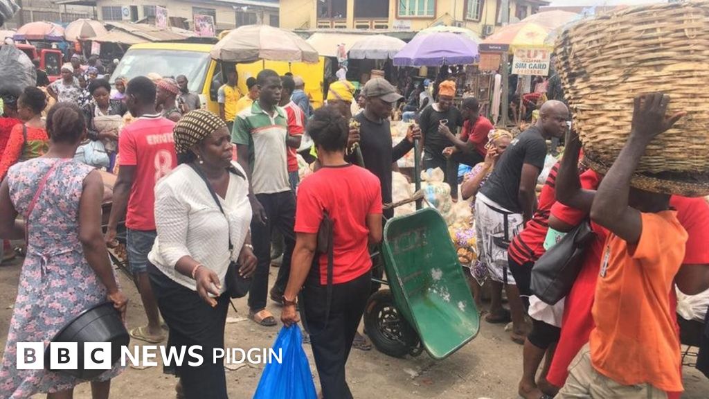 Nigeria Lockdown: Last minute rush as Lagos and Abuja dey prepare for 'Stay at home' order - BBC ...