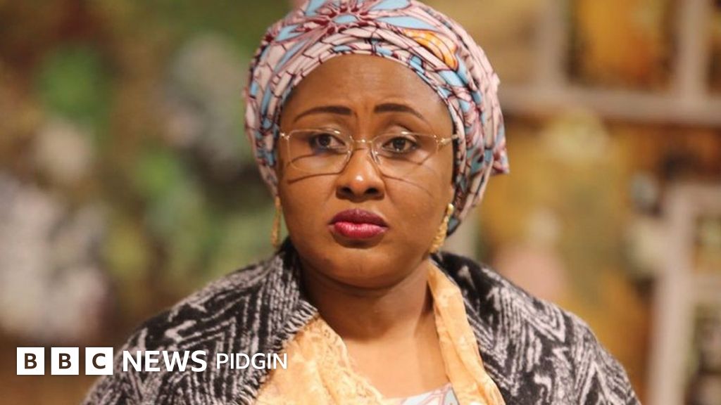 Codeine syrup abuse dey make fear catch me - Aisha Buhari - BBC News Pidgin