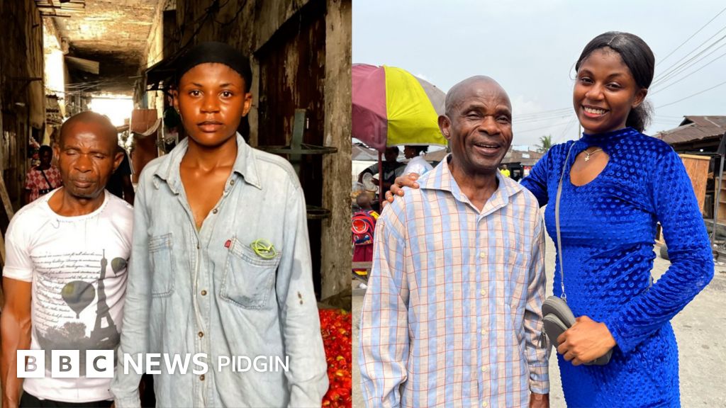 Precious Daniel and her visually impaired papa tok how dia life 'change ...