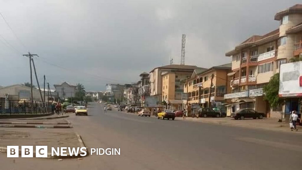 CHAN 2020: Gunshots, military zone, na so kontri pipo di live CHAN for Buea - BBC News Pidgin