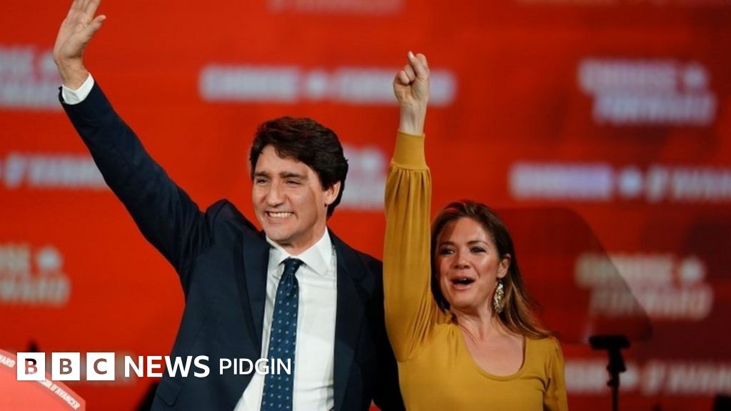 Canada election: Trudeau Liberal party win but lose majority - BBC News ...