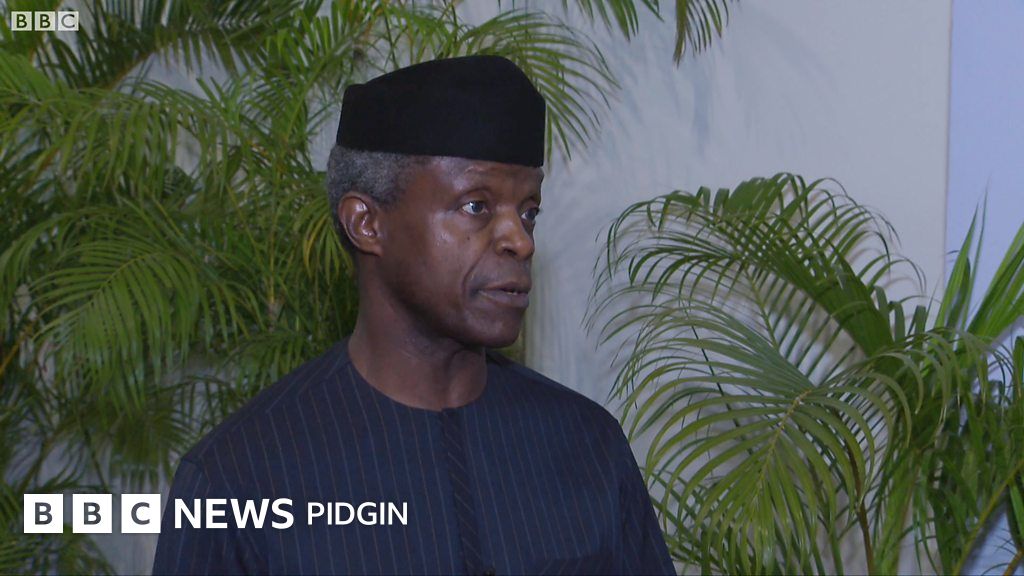 Google Station: VP Yemi Osinbajo dey hope make correct internet dey ...