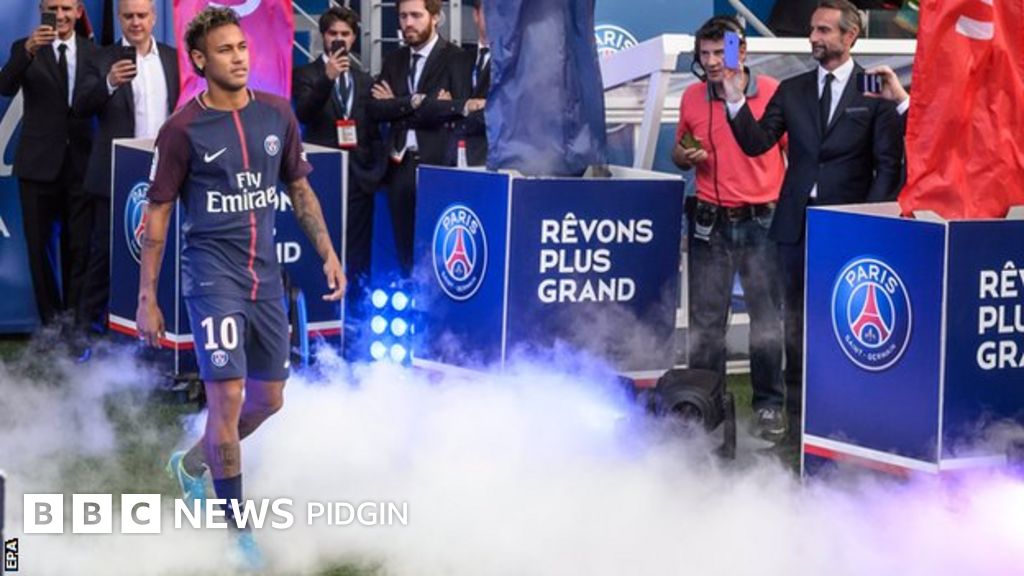 PSG Neymar go fight Barcelona for court - BBC News Pidgin