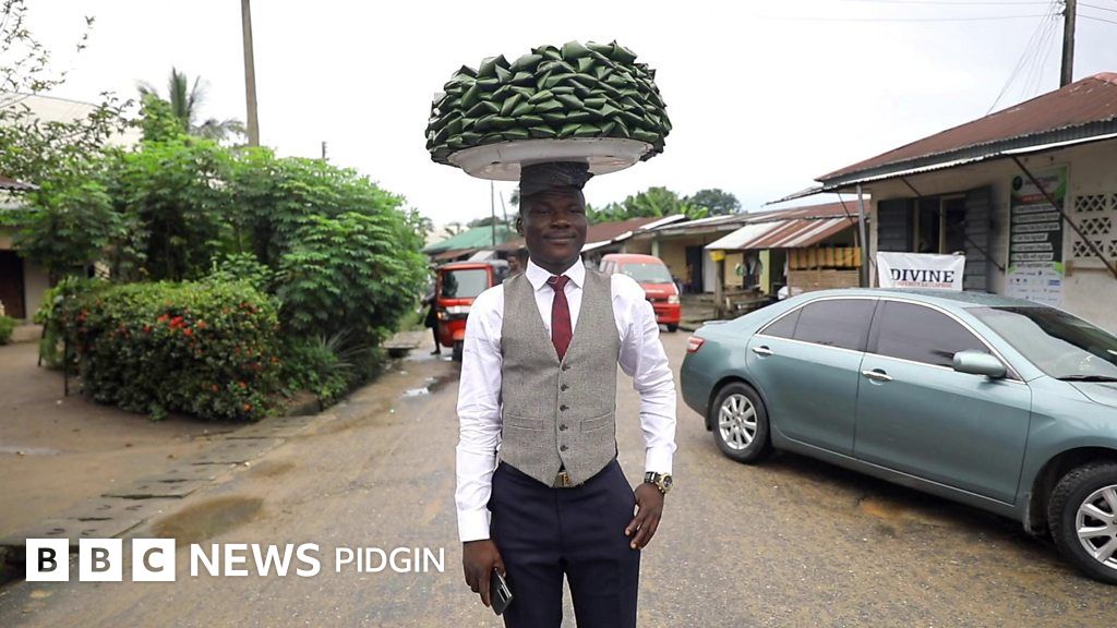 Moses Eteng: Di Akwa Ibom corporate Agidi seller - BBC News Pidgin