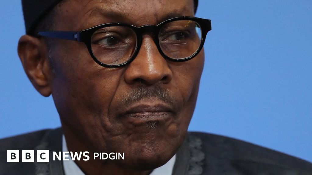 Nigerians say Buhari dey use Chibok girls cover people face - BBC News Pidgin