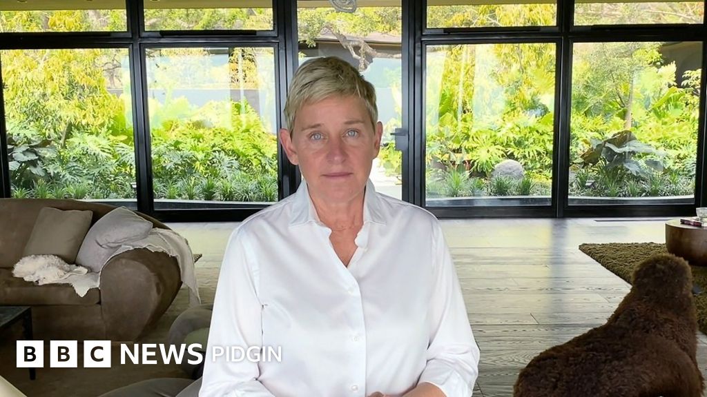 Ellen DeGeneres reveal why she dey end her show afta plenti years - BBC ...