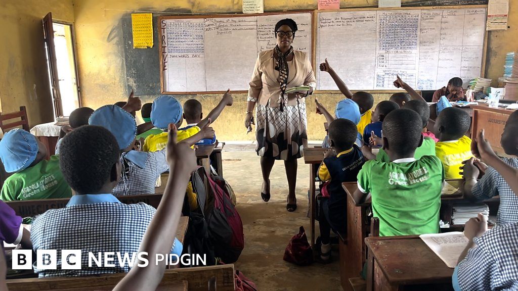 Teacher Sade: I dey do teacher work to impact lives - BBC News Pidgin