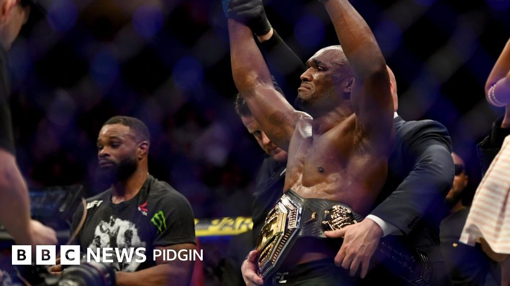 Kamaru Usman: Meet di first African Born, Nigerian Champion for UFC ...