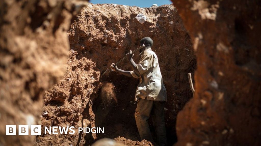 More dan 30 pipo die for DR Congo 'illegal mining' accident - BBC News ...
