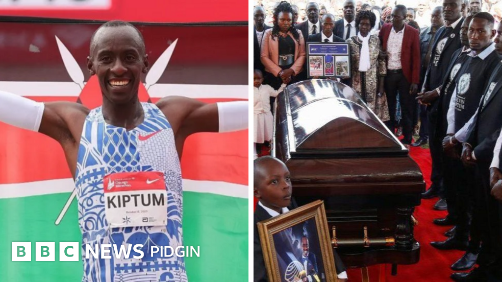 Kelvin Kiptum funeral: Thousands mourn Kenyan marathon star Kelvin ...