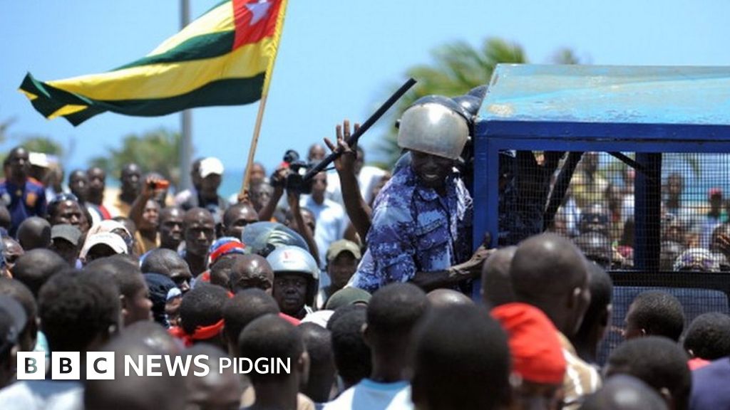 Togo don jail 15 opposition supporters - BBC News Pidgin