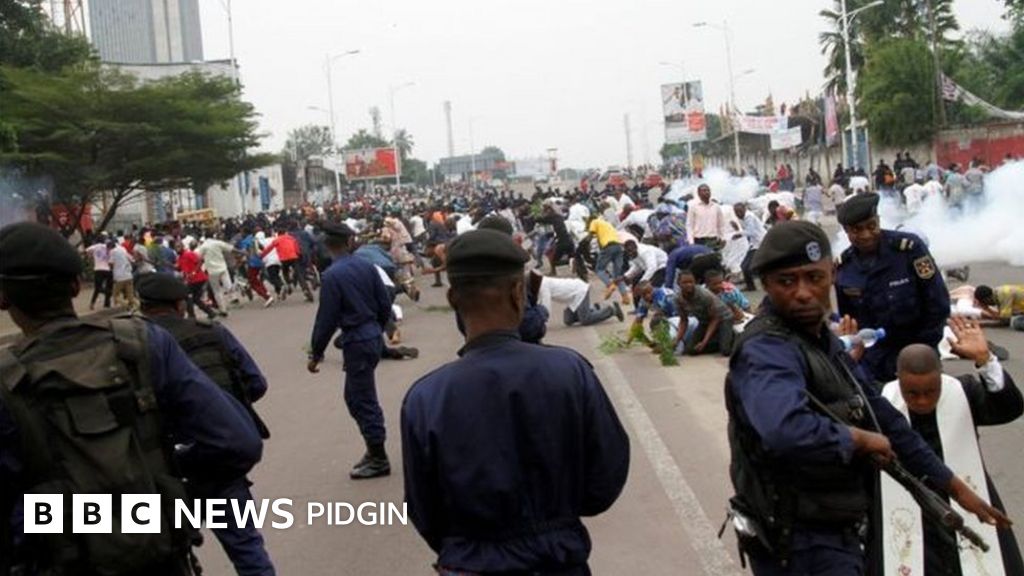 DR Congo: Anti-Kabila protest don kill 5 people - BBC News Pidgin
