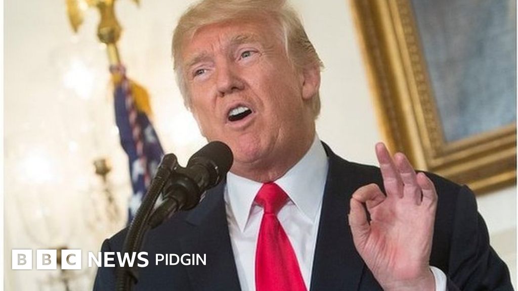 Britain First video retweet: Donald Trump wan beg for di first time ...