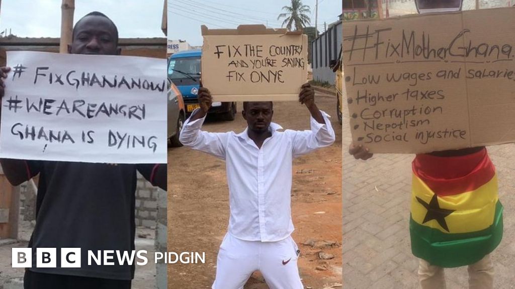 Fix The Country Ghana: Ghanaians protest online as Ghana police full ...