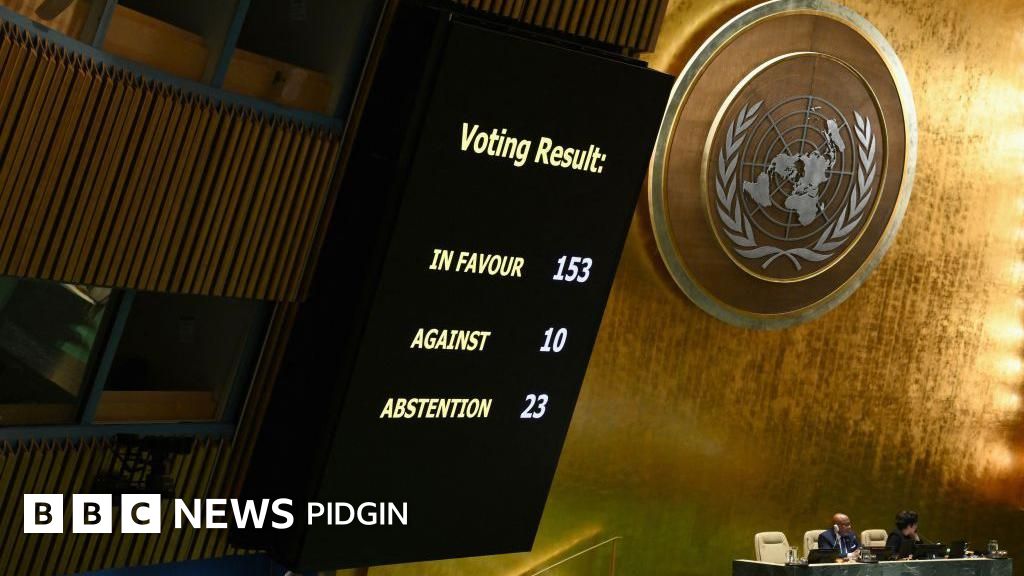 UN vote for Israel to ceasefire in Gaza - E go change anytin? - BBC ...