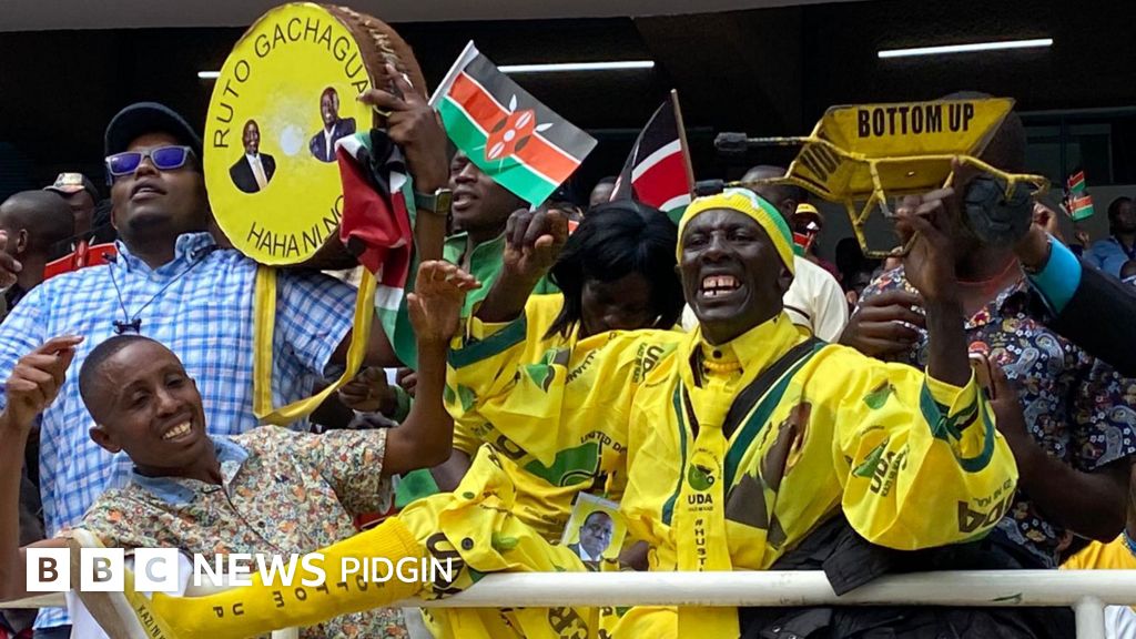 William Ruto: Photos from swearing in of Kenya new president - BBC News Pidgin