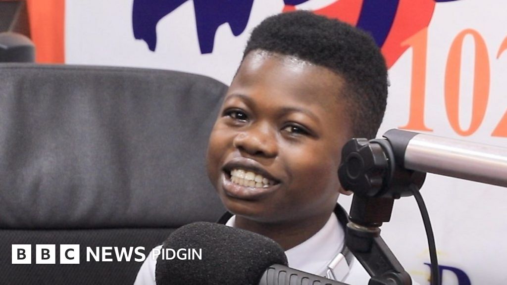 Dominic Fobih: Meet di 10-year-old Ghanaian sport presenter - BBC News ...