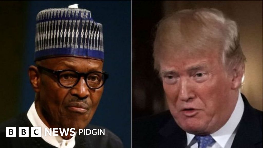 Tins wey President Buhari and Donald Trump wan talk about - BBC News Pidgin