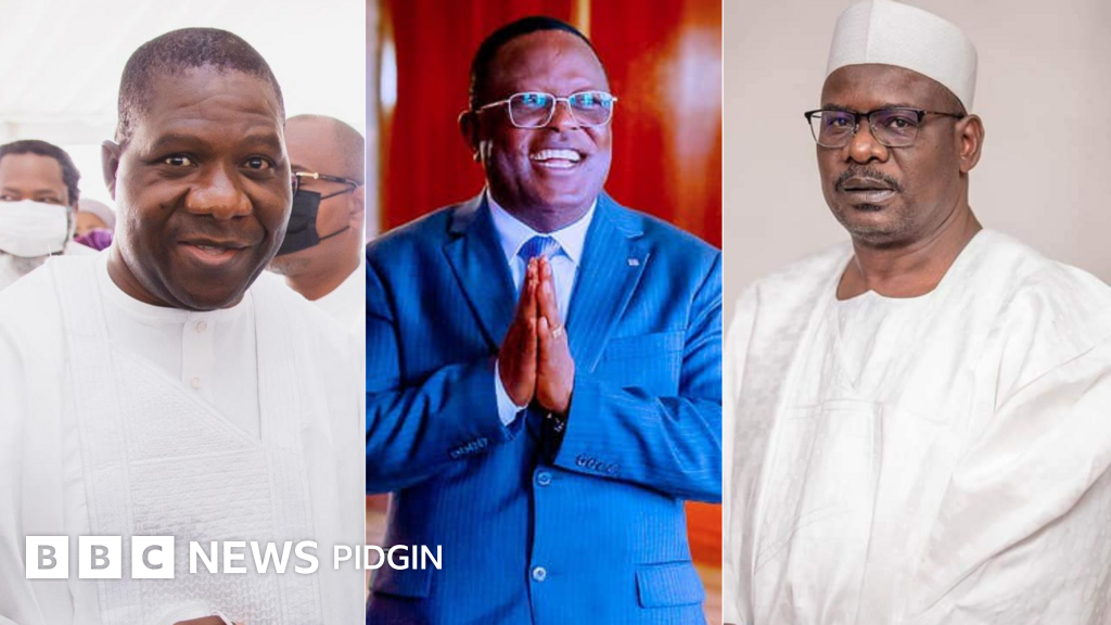 Senate principal officers: Opeyemi Bamidele, Dave Umahi, Ali Ndume ...