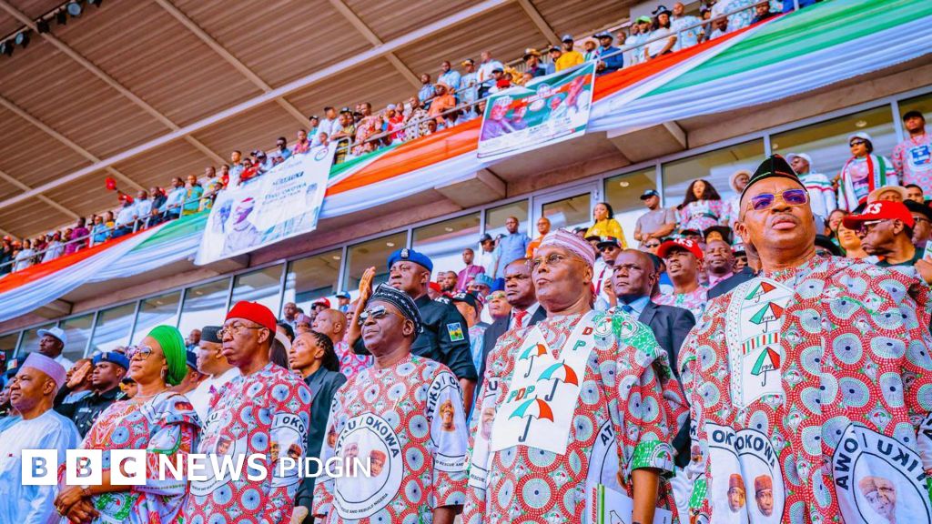 PDP Campaign: '﻿Bring back Wike', Uyo crowd and Atiku Abubakar promise ...