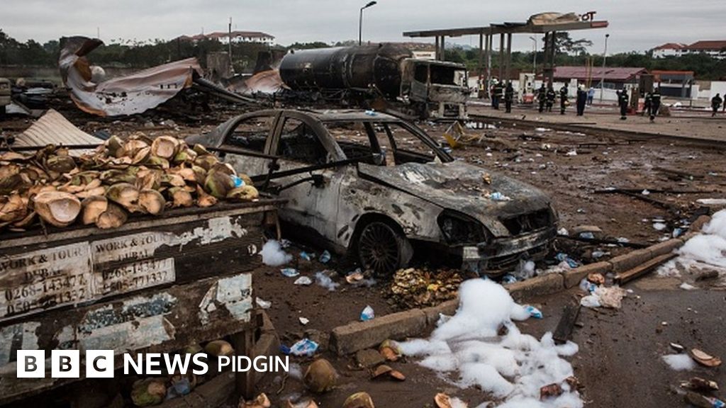 Ghana dey investigate gas explosion wey kill 7 - BBC News Pidgin