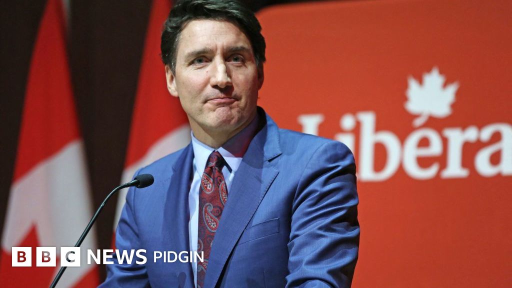 Justin Trudeau resigns: Canada prime minister step down - BBC News Pidgin