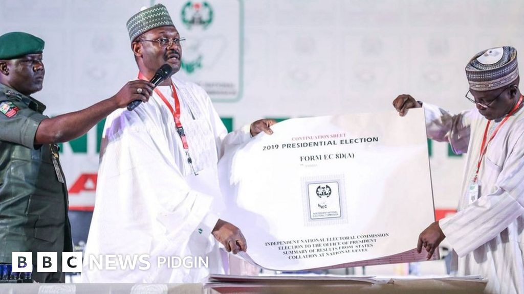 Nigeria Presidential Election update: UK confam say INEC result dey authentic - BBC News Pidgin