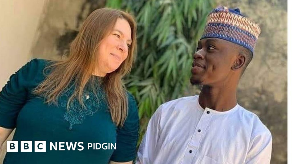 Kano man 'Isa' wedding with im American bride don set with blessings ...