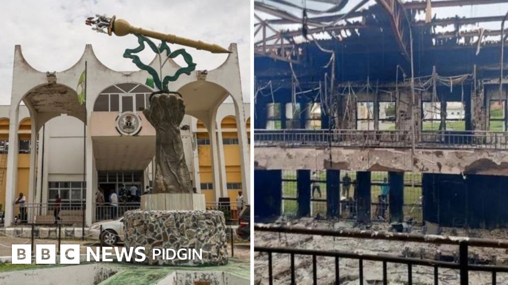 Kogi State House of Assembly fire - Wetin we know - BBC News Pidgin