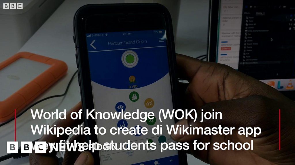 Wikimaster: Di new way African student fit learn - BBC News Pidgin