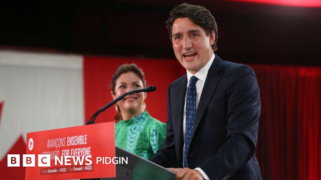 Canada election results: Justin Trudeau still dey power as PM but no ...