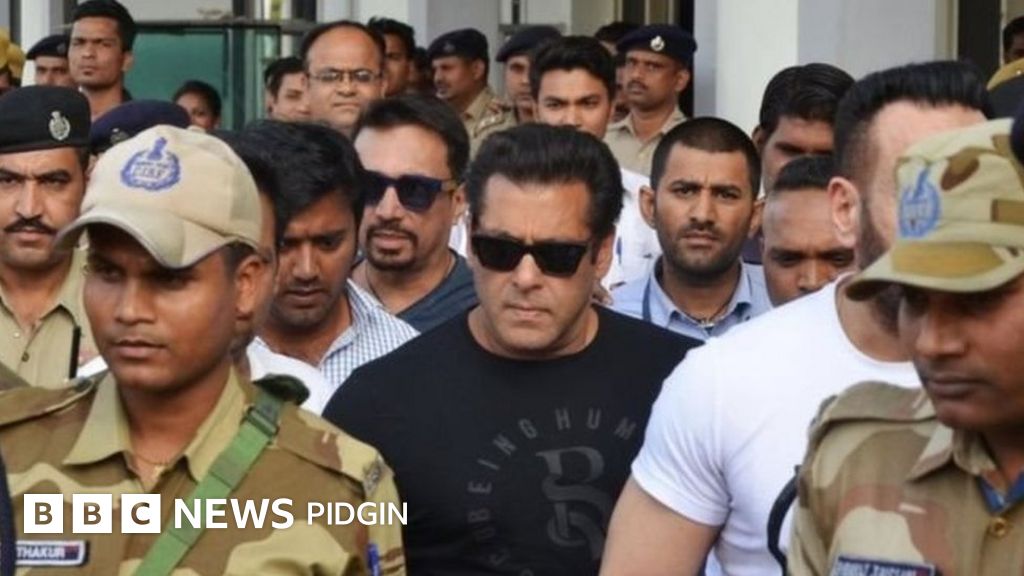 Antelope Case: Indian actor Salman Khan don comot jail on bail - BBC ...