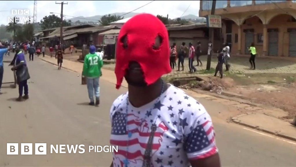 See video of protest for Southern-Cameroon - BBC News Pidgin