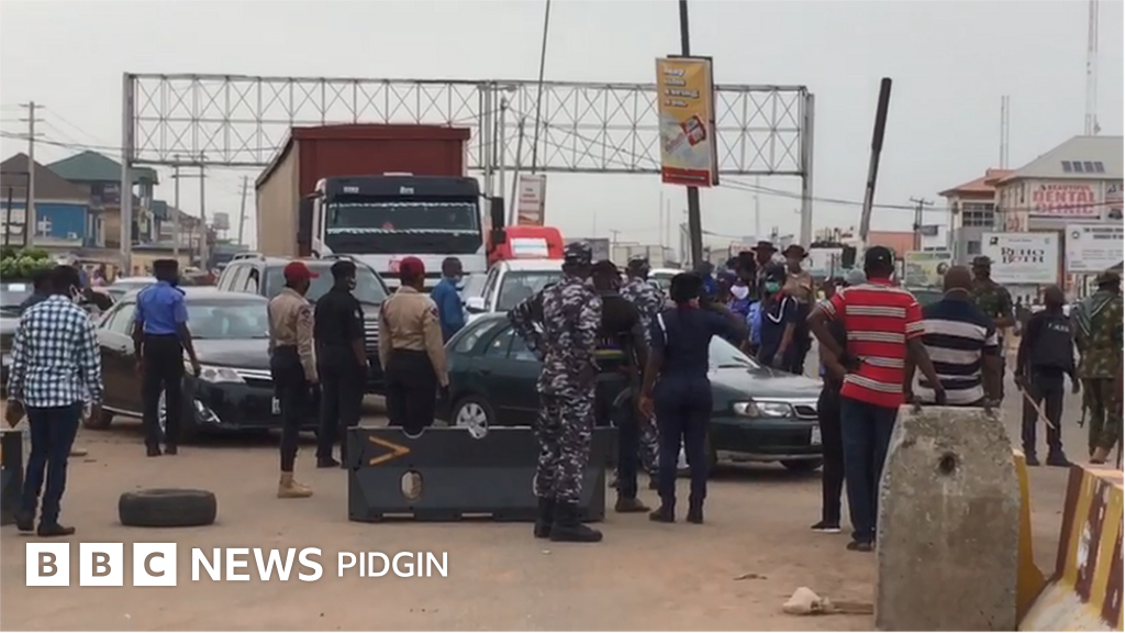 Nigeria lockdown: How security pipo for Abuja border town stop movement - BBC News Pidgin