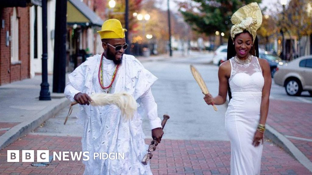 See as dis woman carry 9 months belle dey dance! - BBC News Pidgin