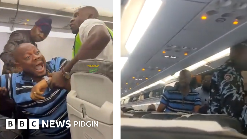 Tinubu swearing-in: Ibom Air react afta viral video show man dey para sake of Nigeria ...