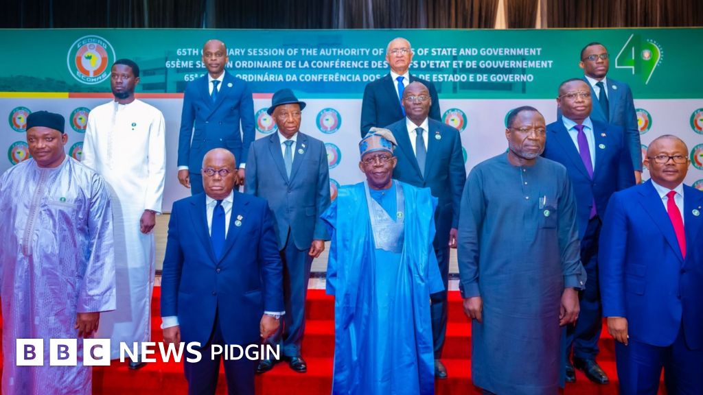 Tinubu reappointed Ecowas chairman: Wat next for Mali, Chad and Burkina Faso wey breakaway from ...