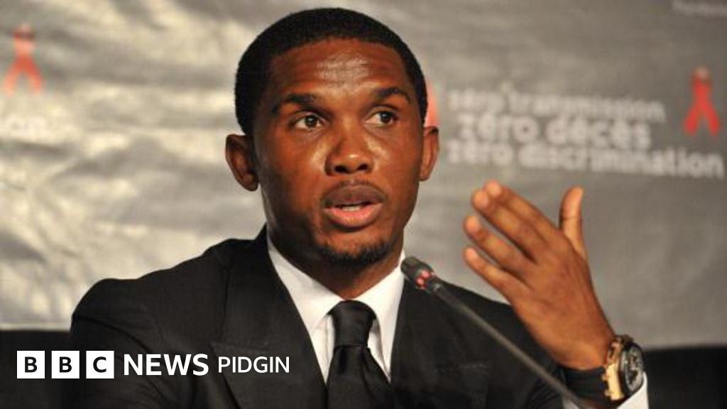 Why Caf sama Cameroon football boss Samuel Eto'o anoda fine - BBC News ...