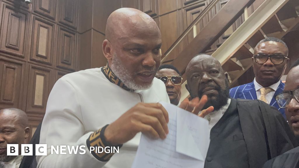 Nnamdi Kanu: Justice Binta Nyako recuse herself from Ipob leader case - BBC News Pidgin