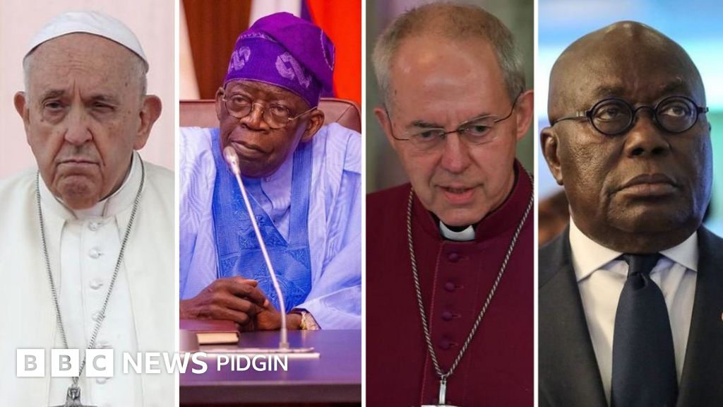 Christmas messages: Tinubu, Biden, Pope and oda leaders all ova di world - BBC News Pidgin