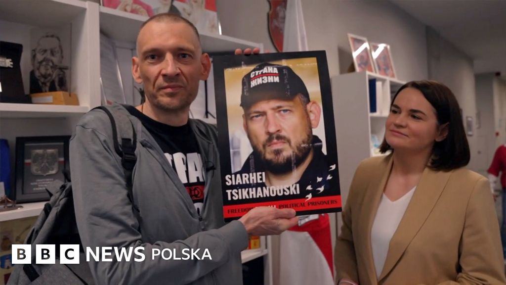 Białoruski działacz opozycyjny, Cichanouski rozmawia z BBC - BBC News Polska