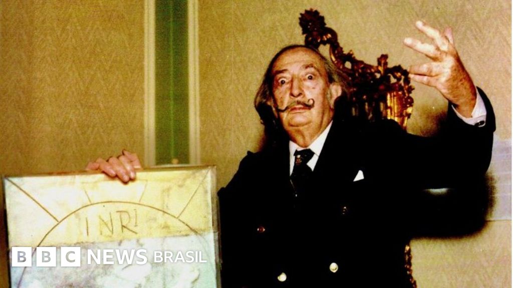 A escultura de Dalí encontrada no Havaí após 40 anos 'perdida' - BBC ...