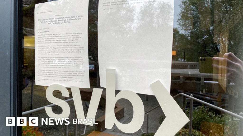 Como quebra dos bancos americanos SVB e Signature Bank pode afetar o Brasil - BBC News Brasil