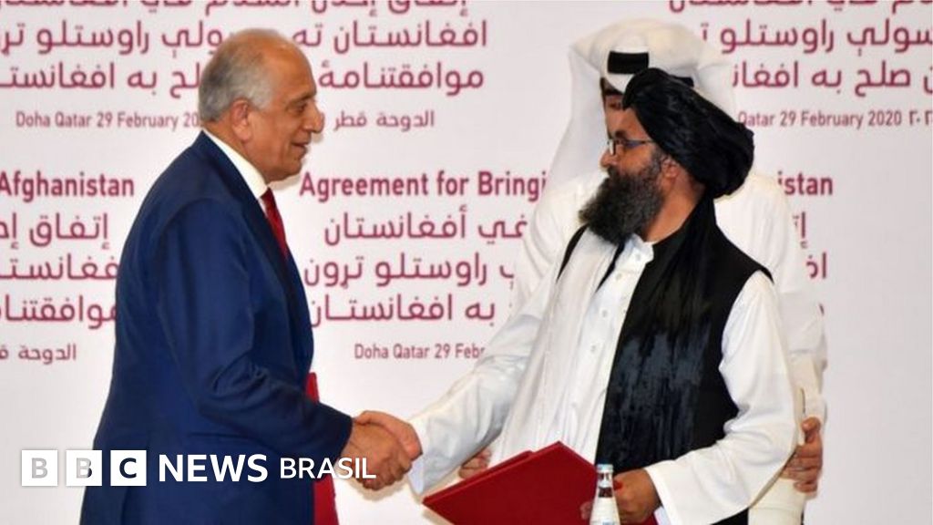 Conflito no Afeganistão: EUA e Taliban assinam acordo para encerrar guerra de 18 anos - BBC News ...