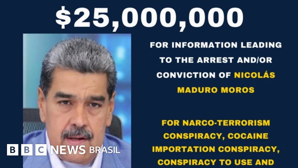 Posse de Maduro: EUA anunciam recompensa de US$ 25 milhões pela prisão de presidente da ...