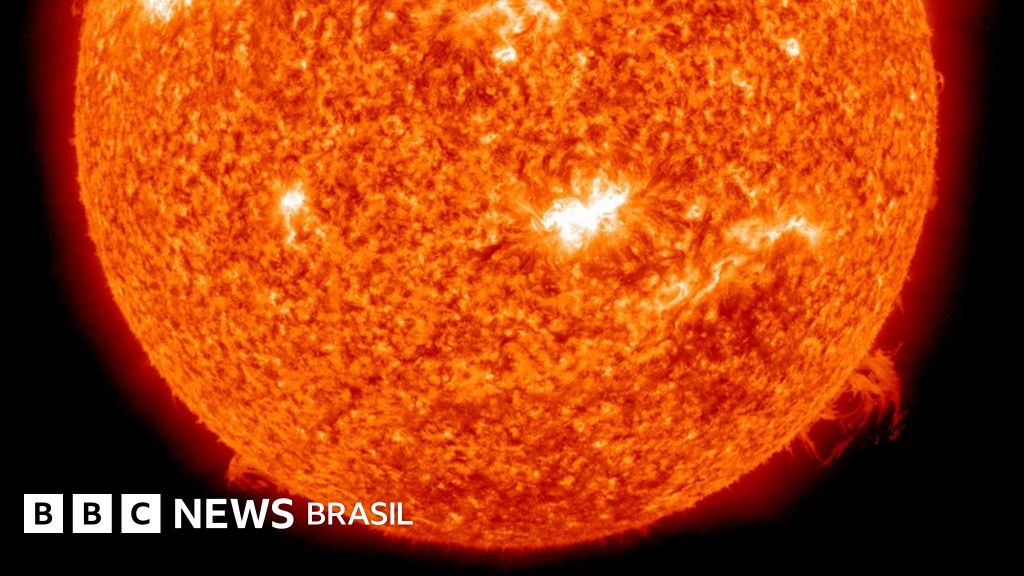 As violentas tempestades solares que ameaçam a Terra - BBC News Brasil
