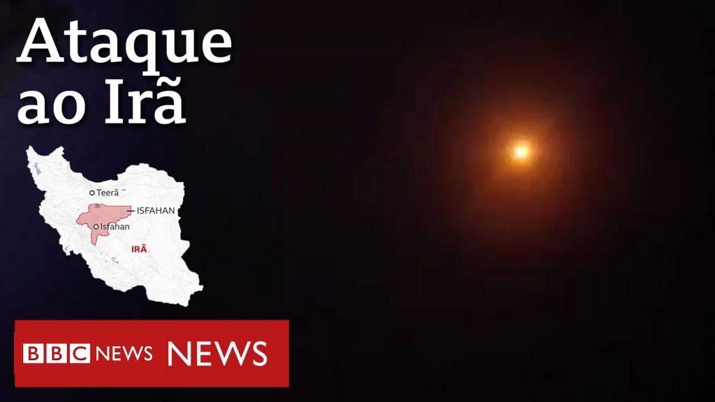 Vídeo O Momento Em Que Míssil Atribuído A Israel Atinge O Irã Bbc