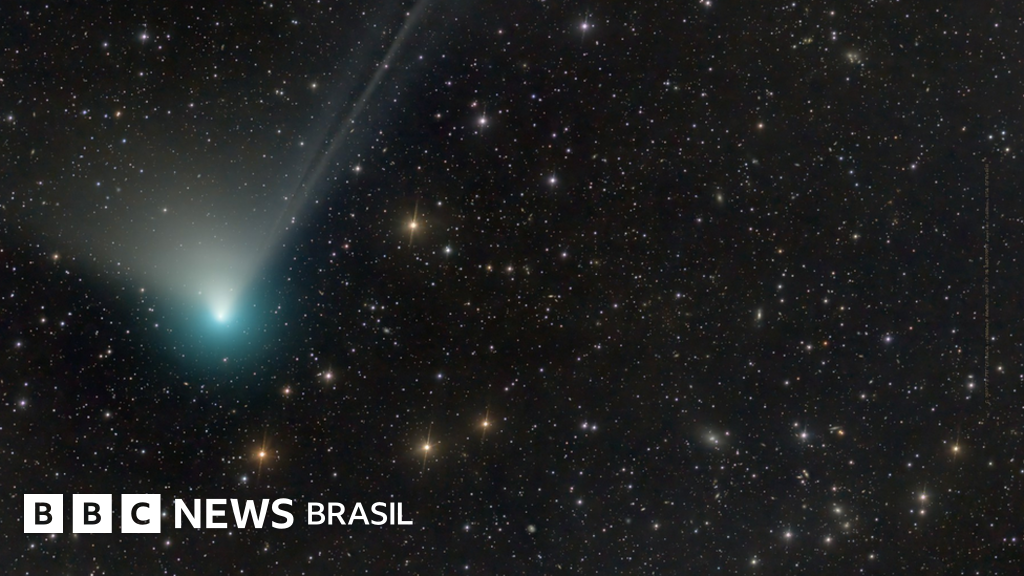 O cometa verde que se aproxima da Terra pela 1ª vez em 50 mil anos - BBC News Brasil