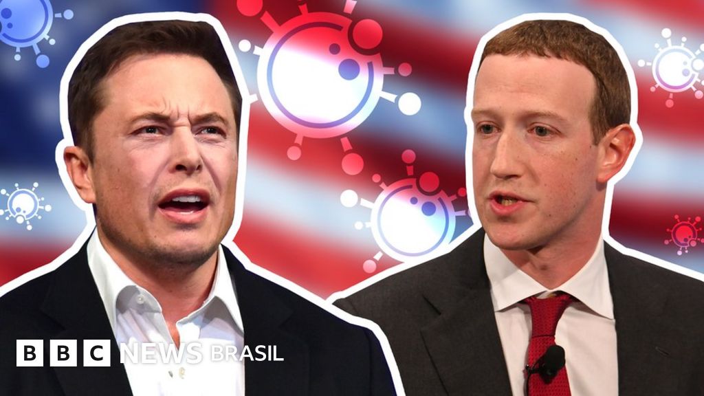 Coronavírus: as posturas conflitantes de Elon Musk e Mark Zuckerberg ...