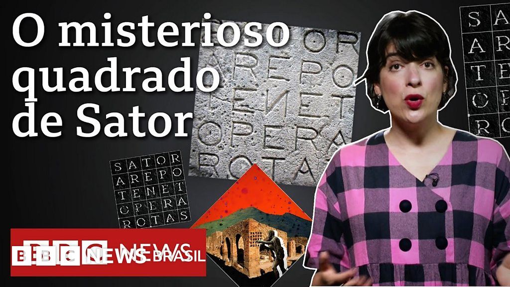 Quadrado de Sator, o quebra-cabeça sem solução há 150 anos - BBC News ...